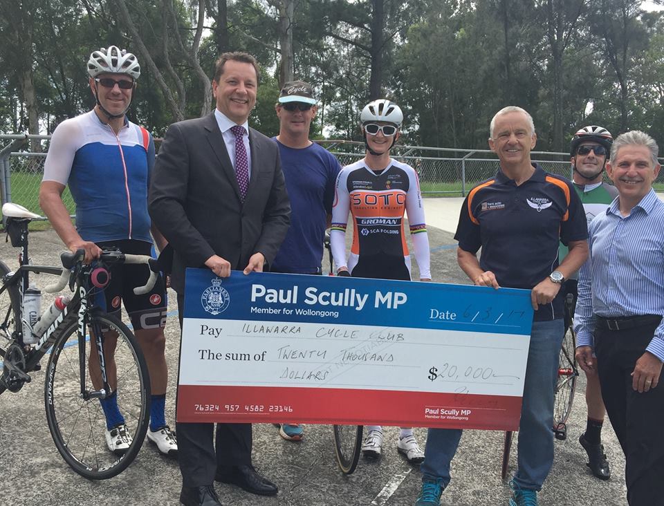 Illawarra Cycle Club | Unanderra Velodrome Funding