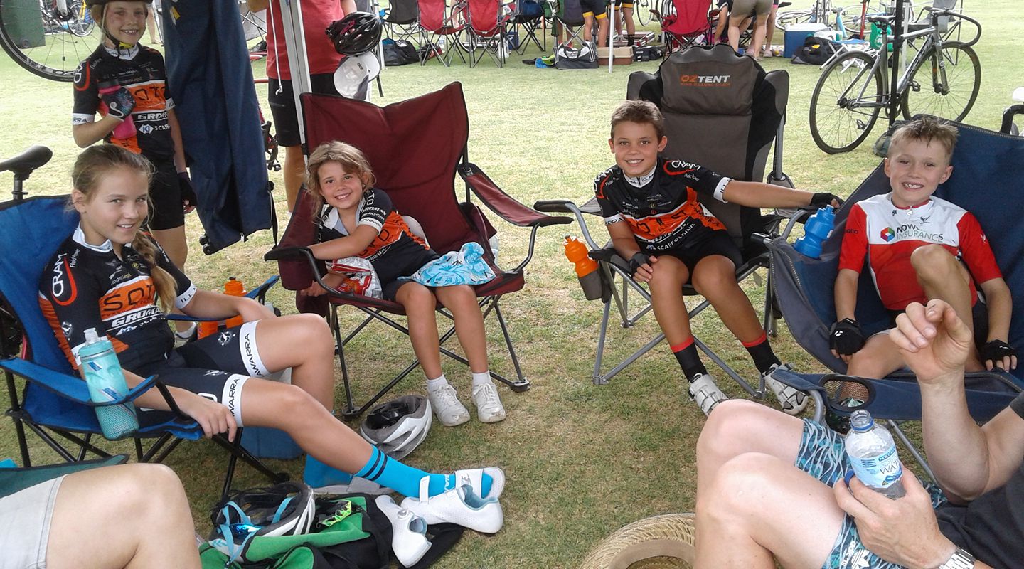 Juniors Clean-up at Dubbo Track Carnival | Illawarra Cycle Club