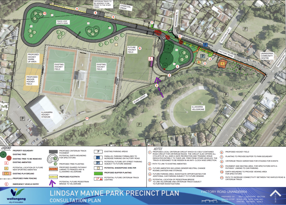 Illawarra Cycle Club | ICC Criterium track